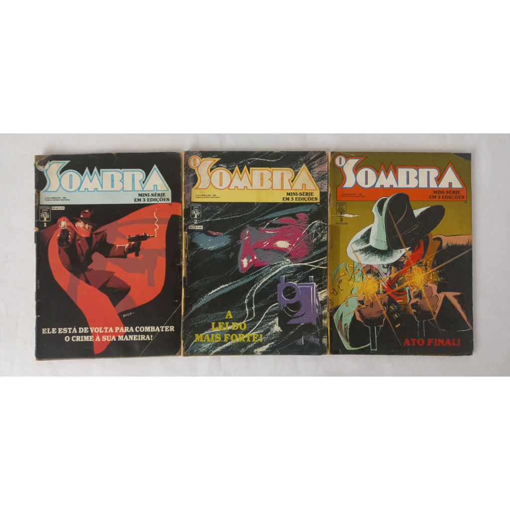 HQ's Minisérie O Sombra - Completa | Shopee Brasil