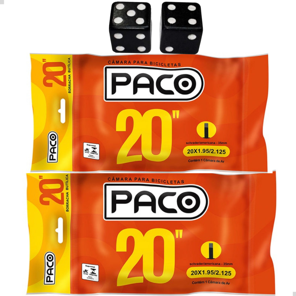 Camara de Ar Aro 20 Bicicleta Bike Infantil Bico Grosso Tampa Válvula Dado Preto | Shopee Brasil