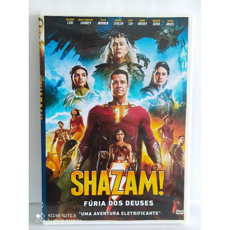 dvd Shazam fúria dos deuses | Shopee Brasil