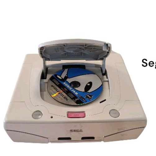 Sega Saturno sem controle com 1 cd - Escorrega o Preço