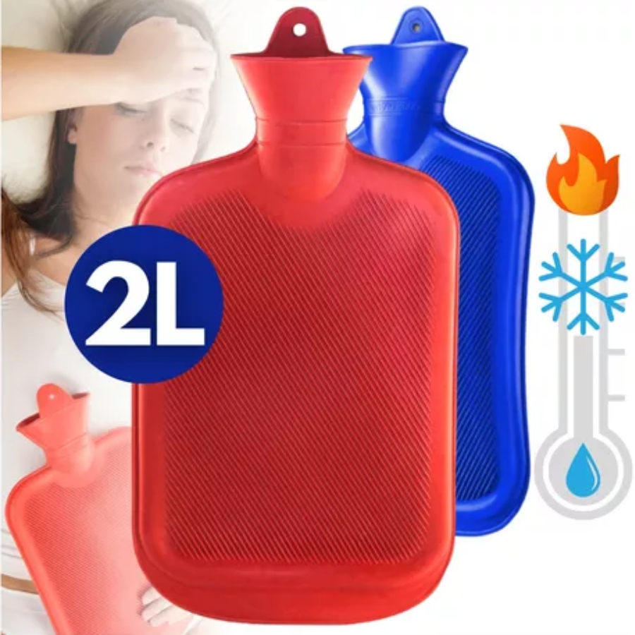 Bolsa Térmica Compressa Água Quente Fria Borracha Dor Cólica Dores 2 ...