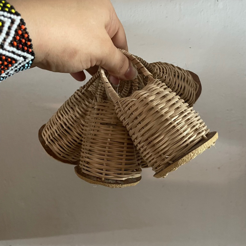 Caxixi P Instrumento Artesanal Afro Indígena uma unidade | Shopee Brasil