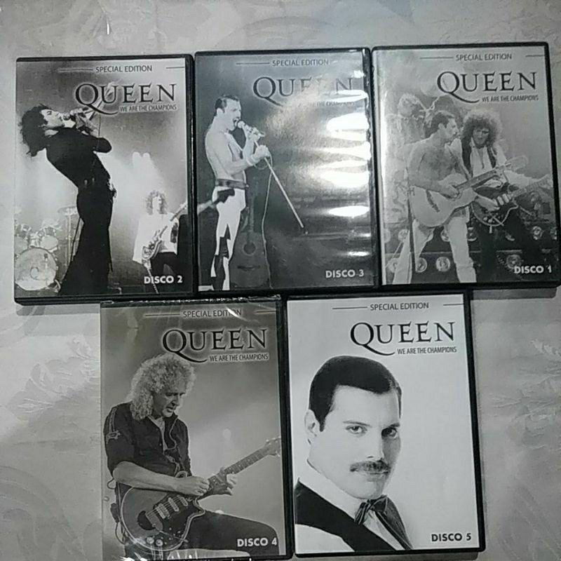 Dvds Queen Special Edition - We Are The Champions | Shopee Brasil