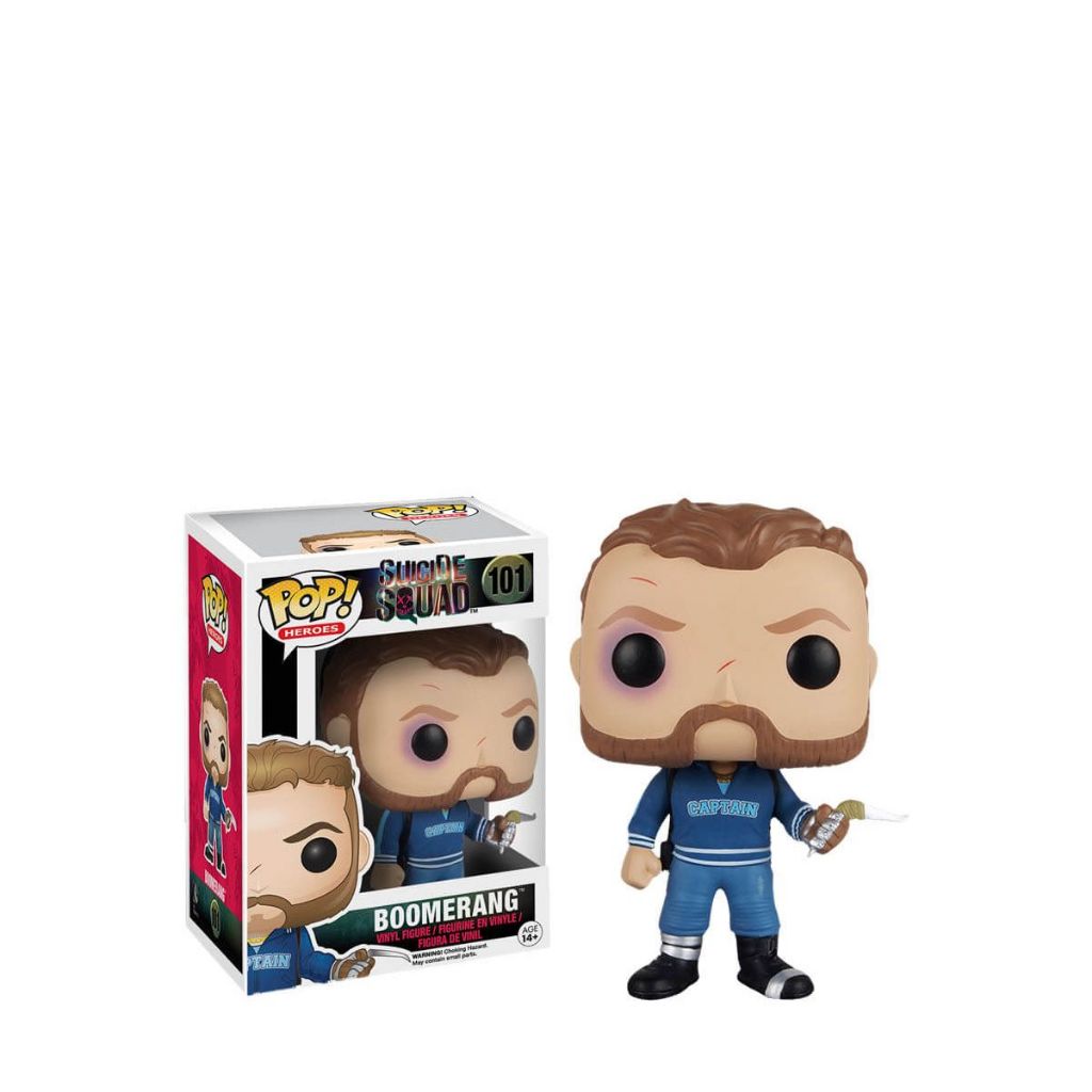 Captain Boomerang Suicide Squad #101 - Funko Pop | Shopee Brasil