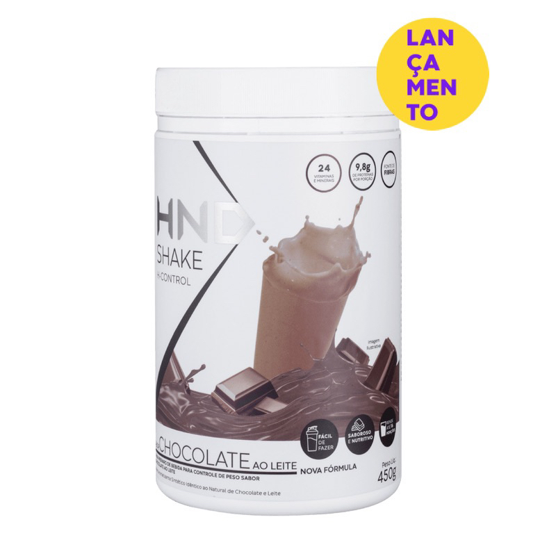 Shake Hinode Sabor Chocolate HND 450g (lacrado e original) | Shopee Brasil