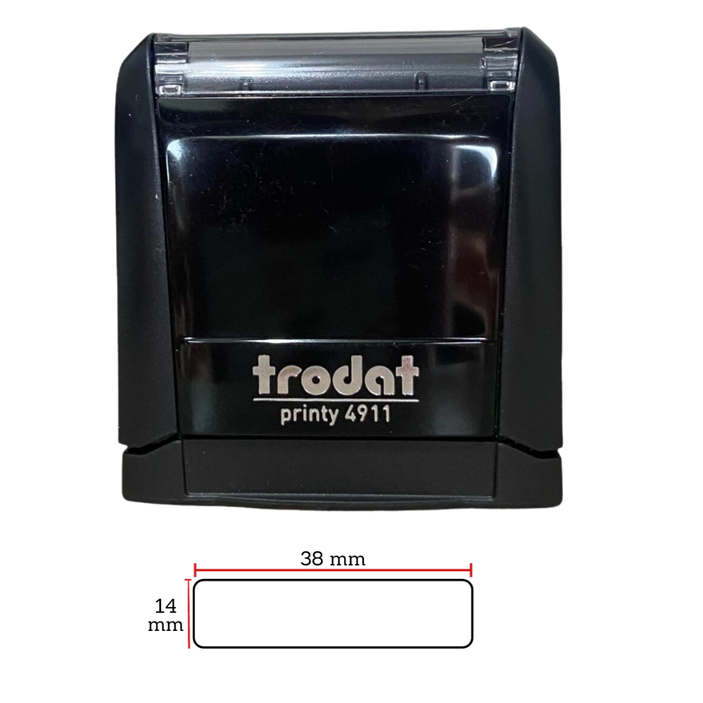 Carimbo Trodat Printy 4911 Cores (Com tampa) Gravação Inclusa | Shopee ...