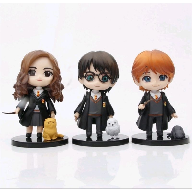 Kit com 3 - Harry Potter - Hermione - Rony - Divertido | Shopee Brasil