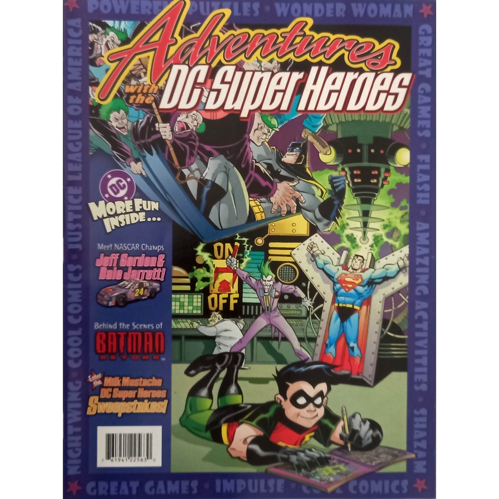 Revista Atividades DC Adventures with the DC Super Heroes Importada ...