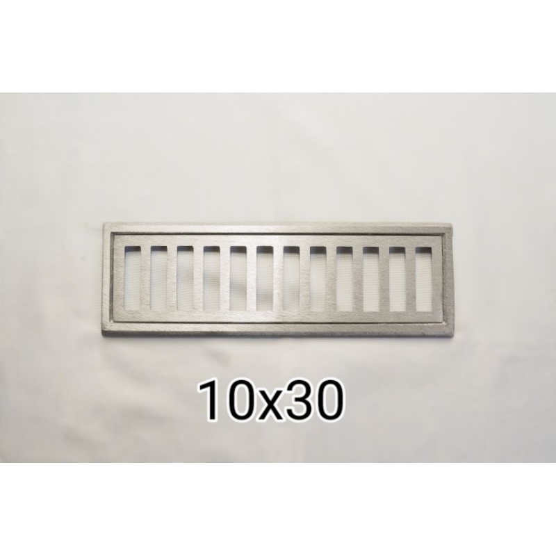 Ralo linear 10x30 Grelha coleta água em alumínio modelo JR Grelhas ...