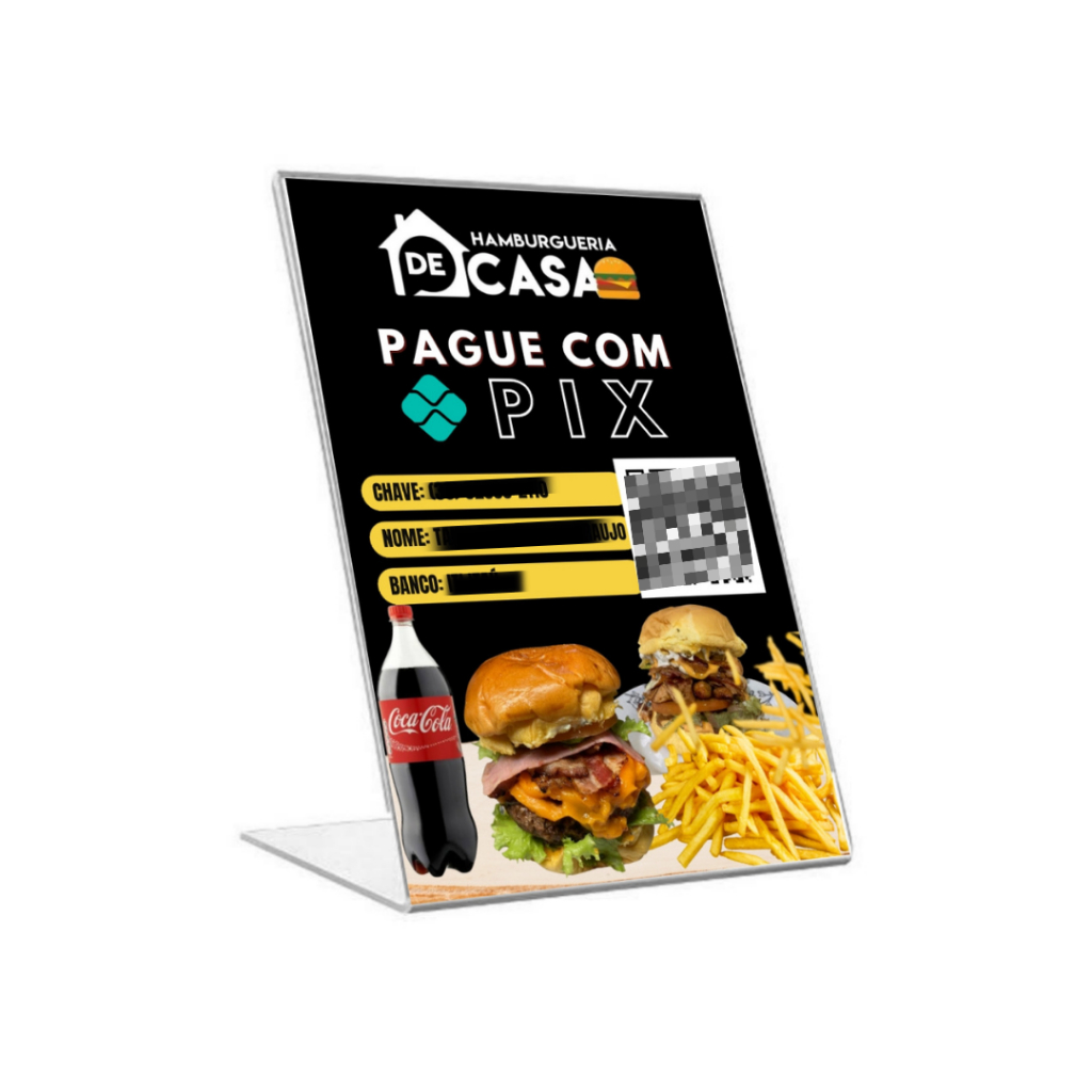 PLACA PIX 10X15 PERSONALIZADA | Shopee Brasil