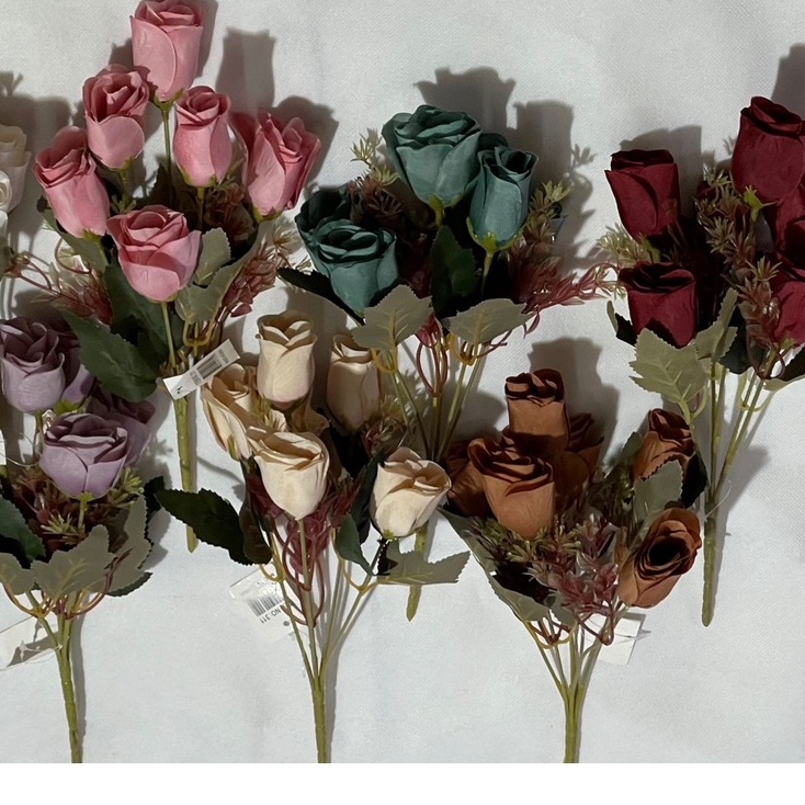 Rosa fechada com 6 flores | Shopee Brasil