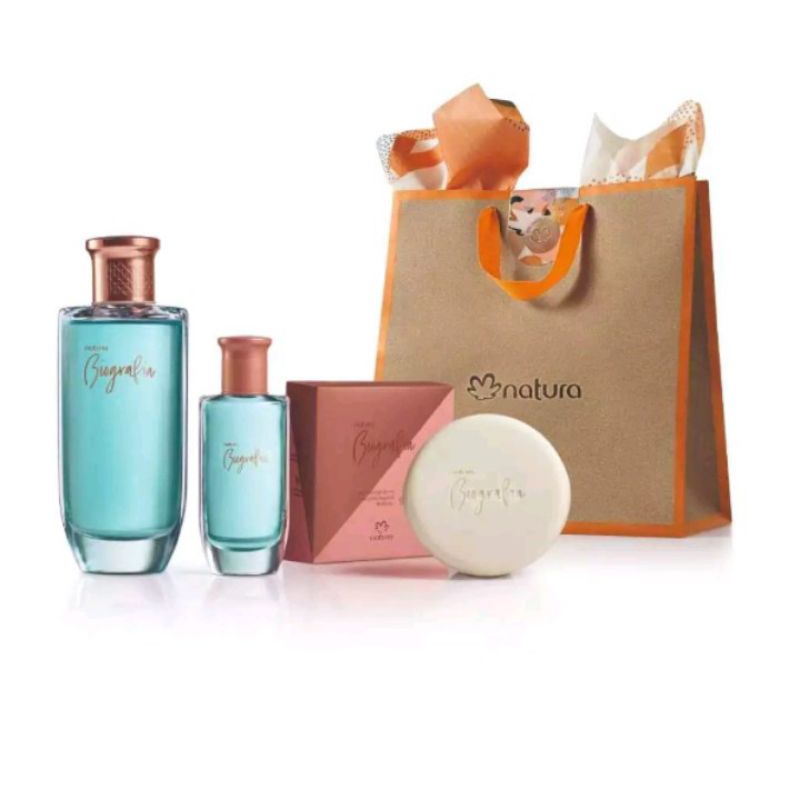 kit biografia feminino natura | Shopee Brasil