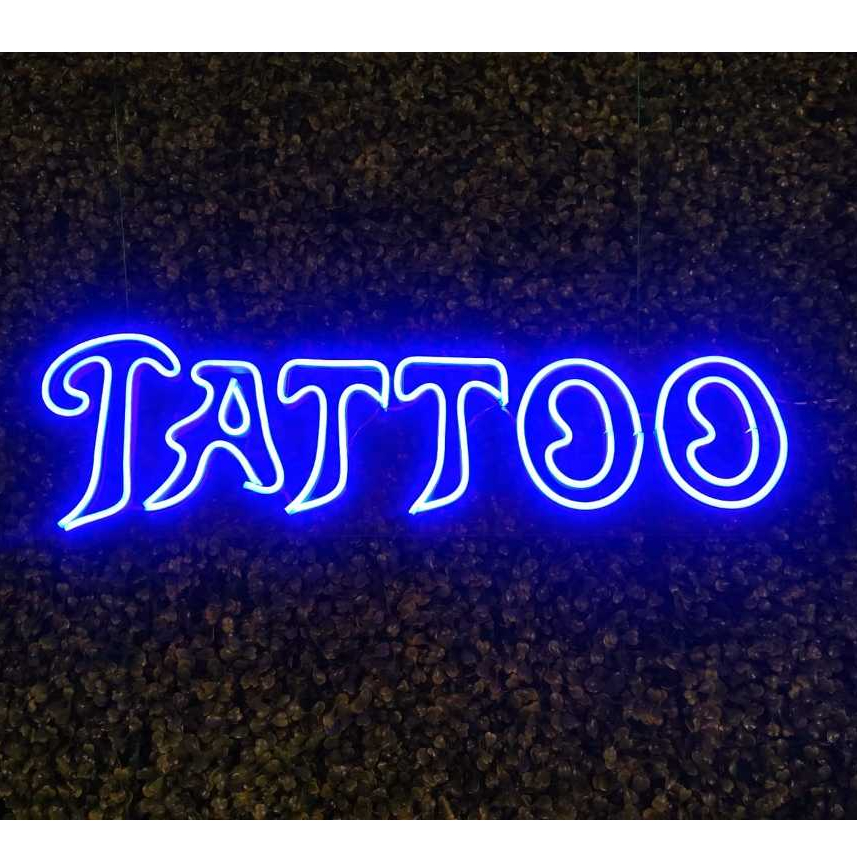 LUMINARIA NEÓN LED TATTOO 60X19 | Shopee Brasil