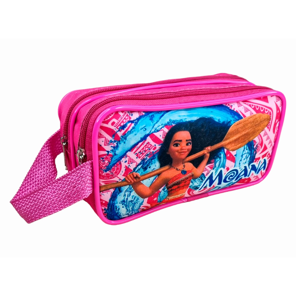 ESTOJO ESCOLAR GRANDE DE MENINA DE COMPARTIMENTO DUPLO DA MOANA ...