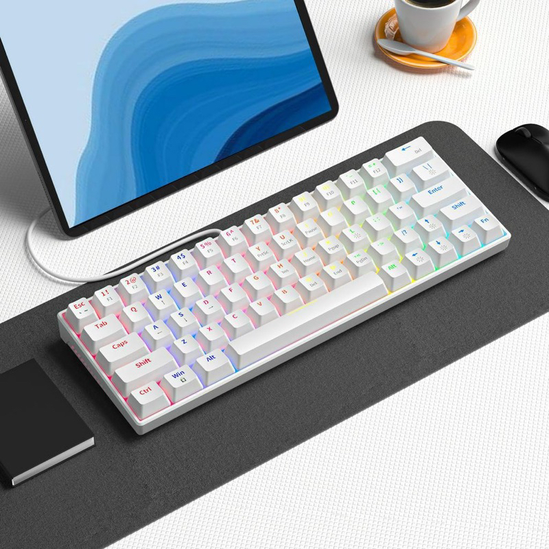 Teclado Game Qwerty Luz Led RGB Chroma ABNT Português Brasil mecânico ...