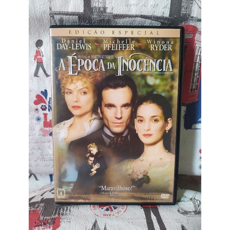 dvd a época da inocência edição especial Martin scorsese | Shopee Brasil