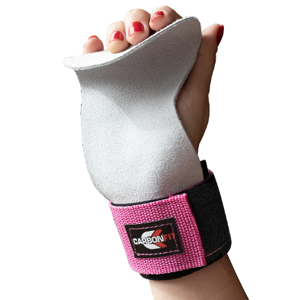 Luva Hand Grip 100% Couro sem furo com Neoprene pulso 6mm para Crossfit ...