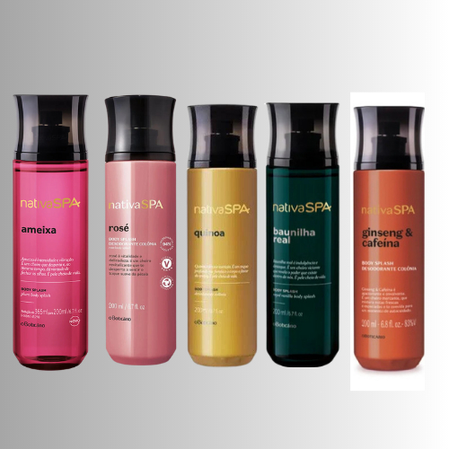 Body Splash Desodorante Colônia Ameixa Negra Nativa SPA | Shopee Brasil