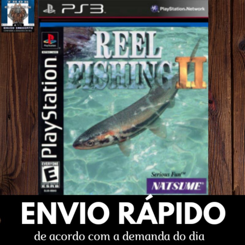 Reel Fishing II Classico Ps1 Jogos Ps3 Playstation 3(PSN) | Shopee Brasil