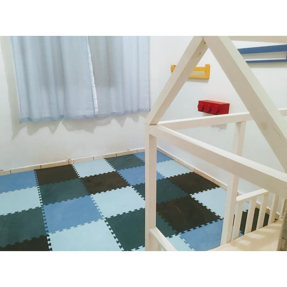 Tatame 50x50 x 1 cm - Colorido Primeira Linha / Tapete Infantil / Placa ...
