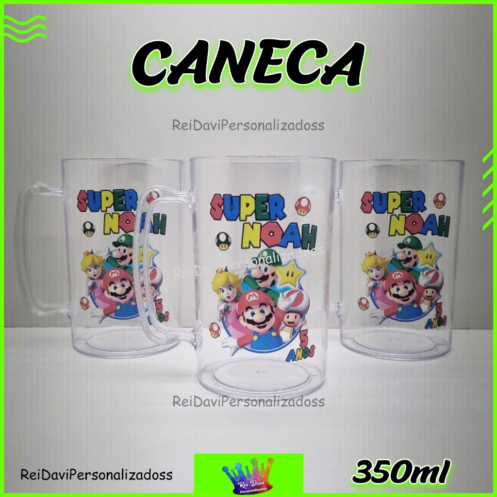 Canecas Personalizadas 350ml | Fazemos Todos os Temas | Lembrancinha ...