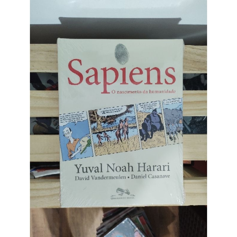 Sapiens O Nascimento da Humanidade - Graphic Novel vol. 1 | Shopee Brasil