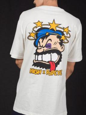 CAMISETA - H!GH HC X POPEYE BRUTUS | Shopee Brasil