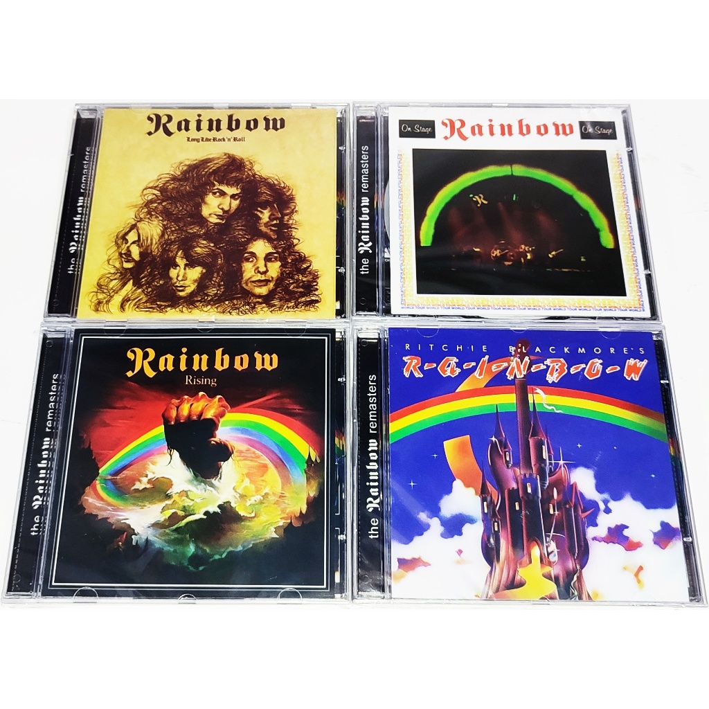Kit 4 Cd's Rainbow: Long Live Rock N' Roll - On Stage - Rising ...