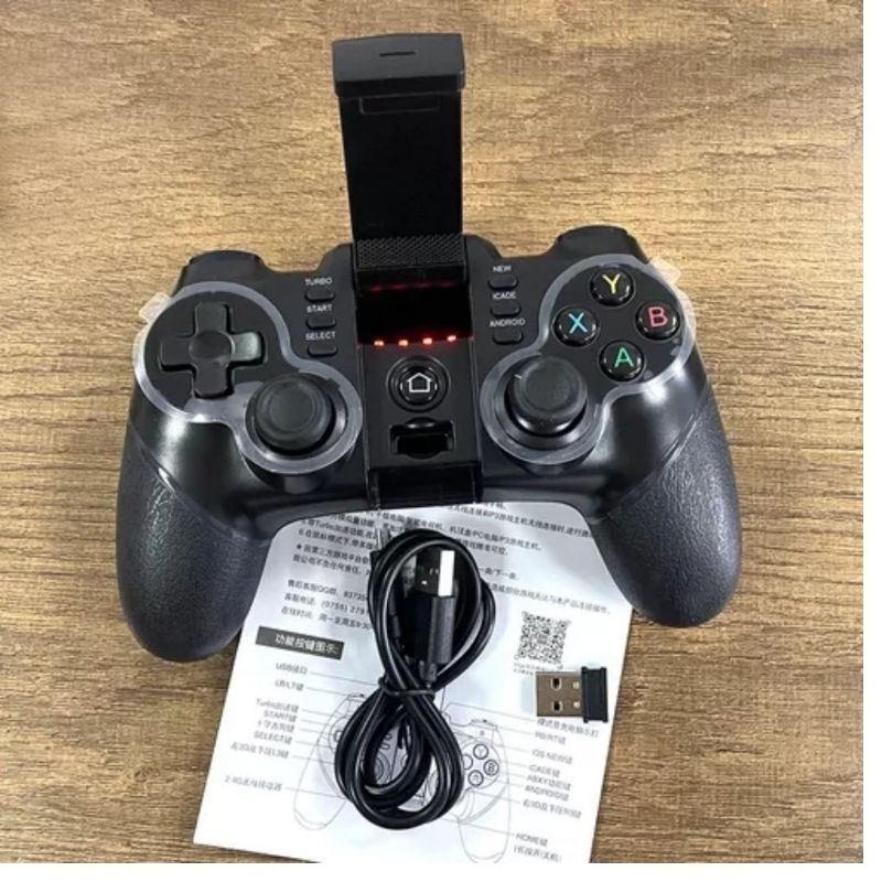 Controle Ipega Bluetooth Pg-9076 Celular Android Ios Pc Ps3 | Shopee Brasil