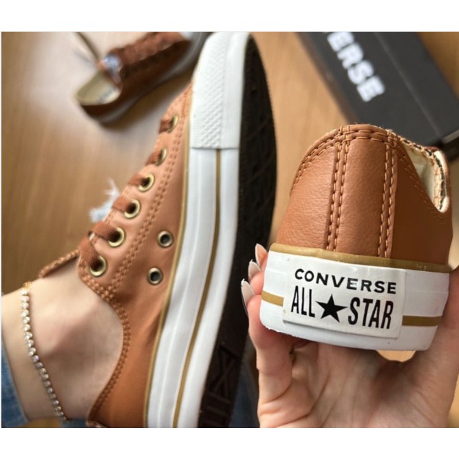 Tênis Converse All Star Lançamento Caramelo all star cano baixo ...