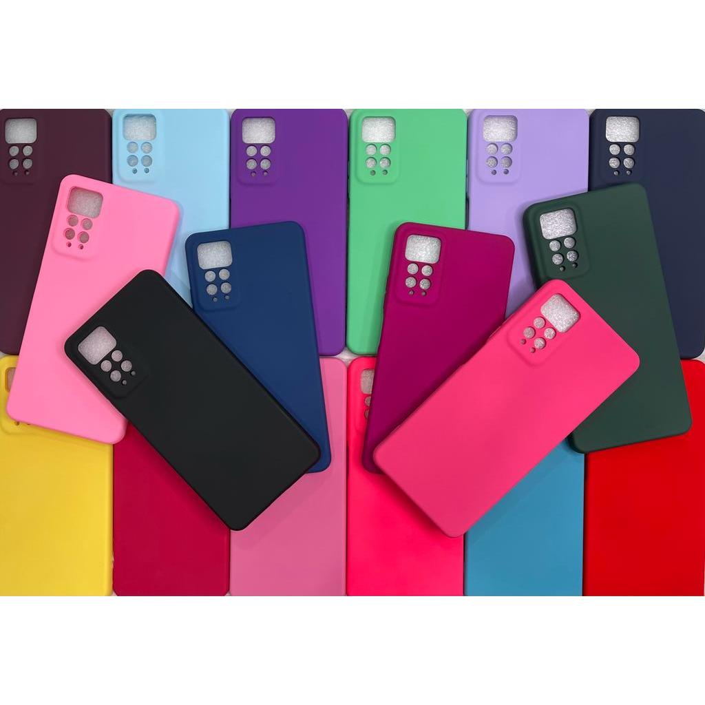 Kit Protetora Capa Capinha Redmi - Note 12 Pro 4G - Silicone Aveludado | Shopee Brasil