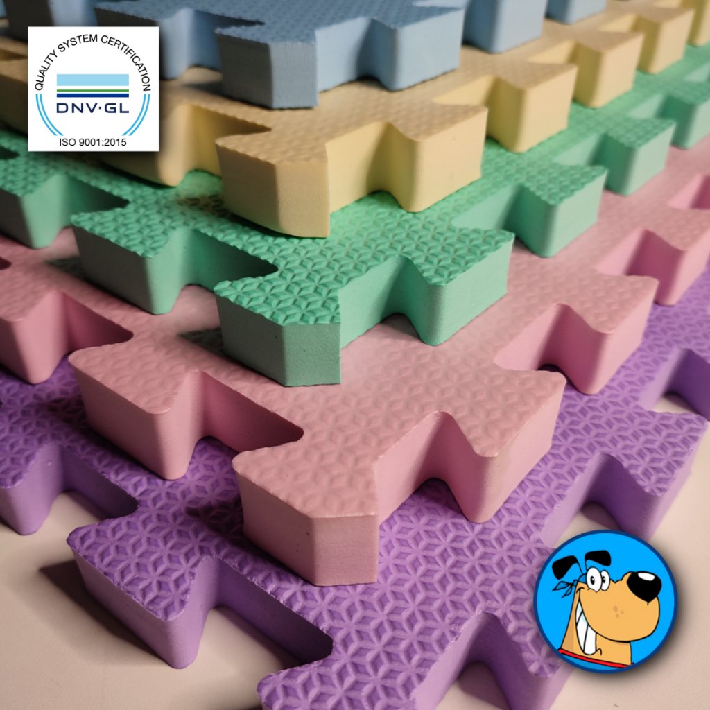 KIT Tatame 09 Eva infantil PREMIUM CANDY COLORS tapetes 50cm X 50cm X ...