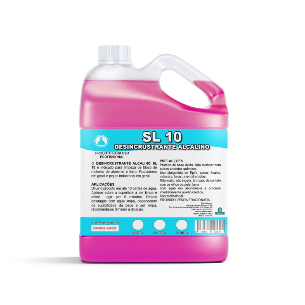 Solupan Desengraxante Super Concentrado 1/10 - 5 LitroS | Shopee Brasil