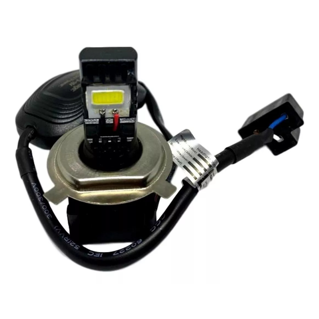 LAMPADA EM LED P/ MOTO - FAROL - H4 [20W] 2 LEDS COM 2.000 LUMENS ...