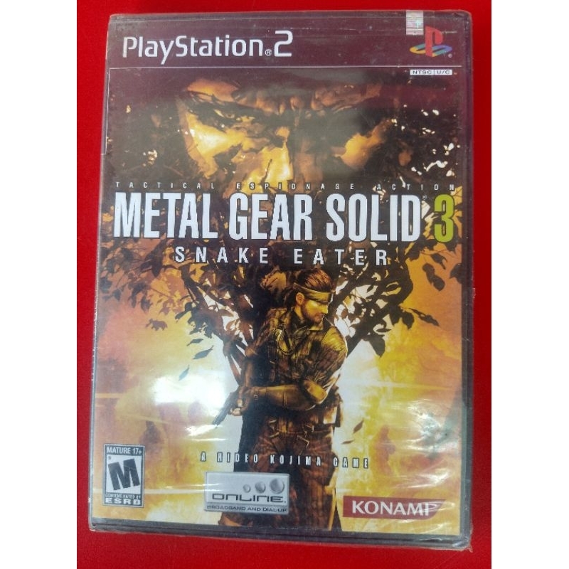 Metal Gear Solid 3 Snake Eater Ps2 ( Lacrado) | Shopee Brasil