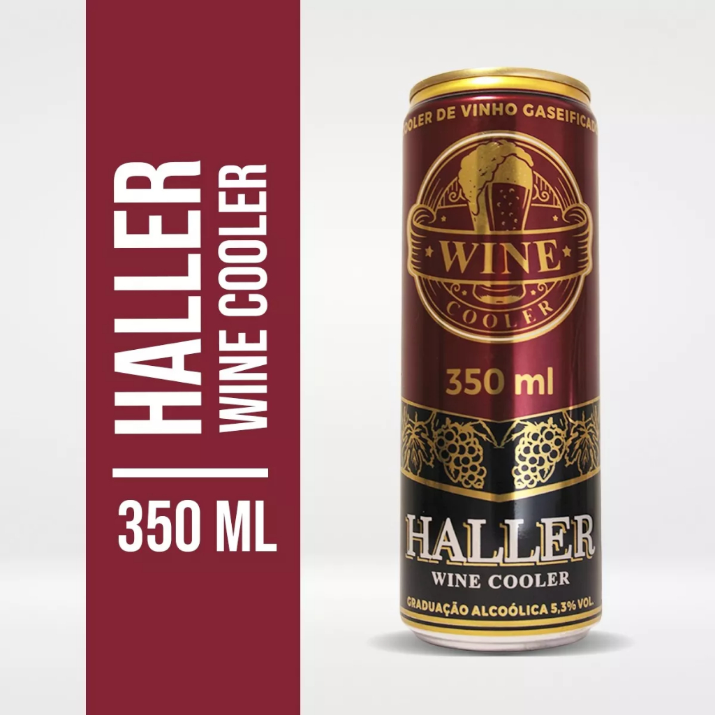 Chopp de vinho Haller Lata 350 ml - Escorrega o Preço