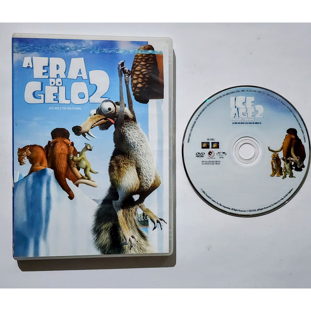 dvd a era do gelo 2 original | Shopee Brasil