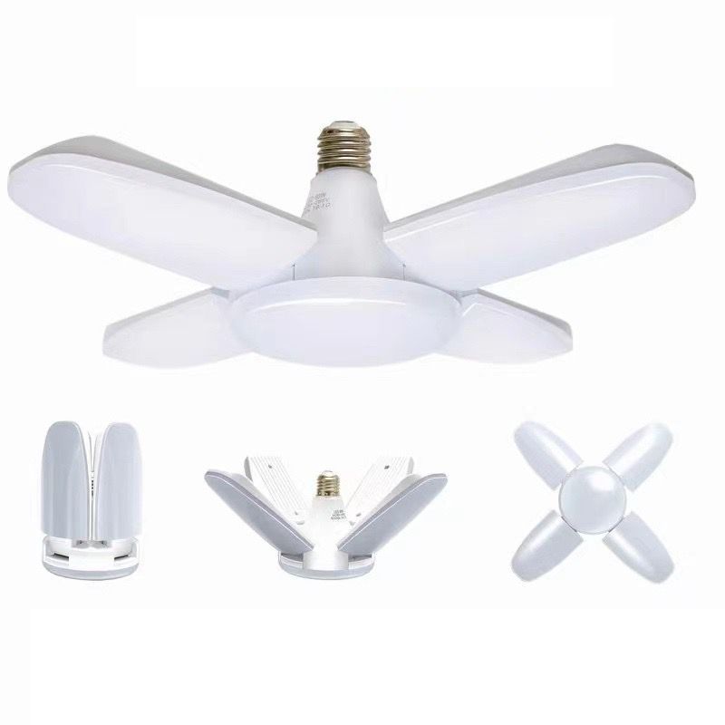 Lampada Led Teto Luminária Multifuncional 4 Pétalas Ajustável 24w/28w ...
