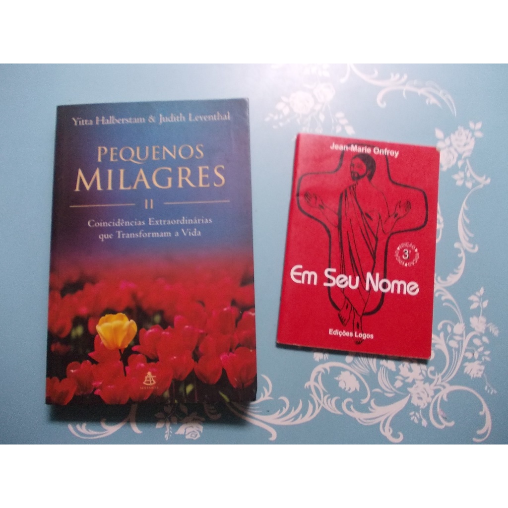 Kit de 2 - Pequenos Milagres (Yitta Halberstam & Judith Leventhal). Em ...