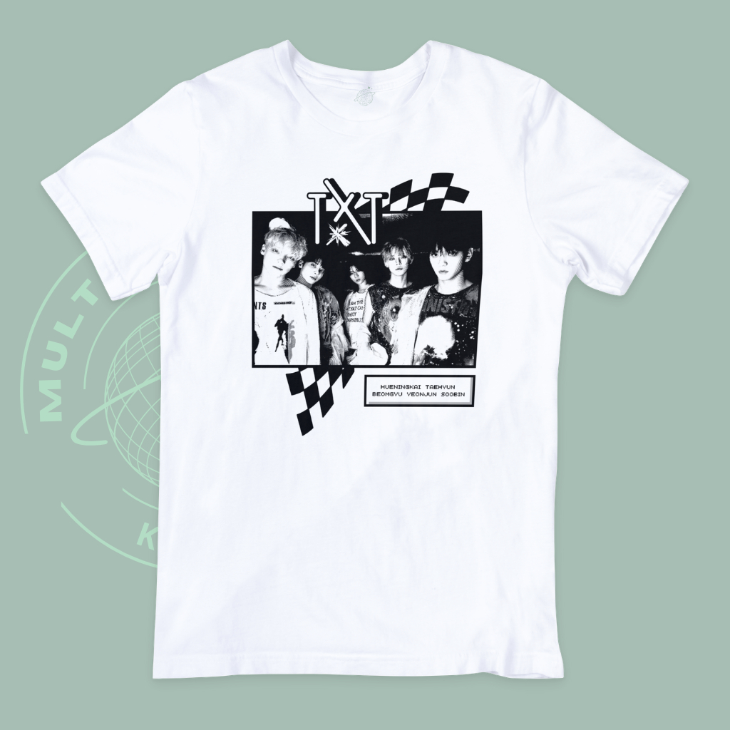 Camiseta TXT Tomorrow X Together Freefall | Shopee Brasil