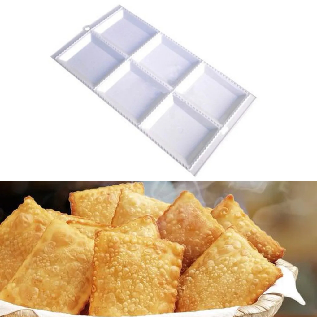 Forma Modeladora Mini Pastel 6 Cavidades Molde Pastelzinho | Shopee Brasil