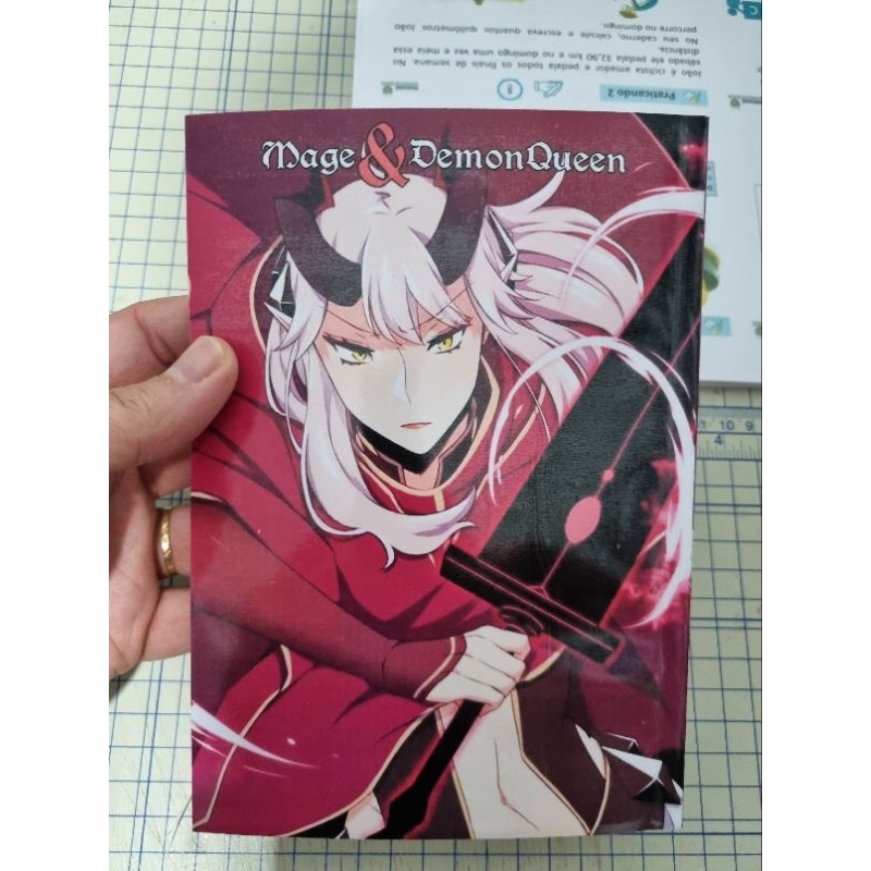 manhwa webtoon artesanal em português mage & demon queen | Shopee Brasil
