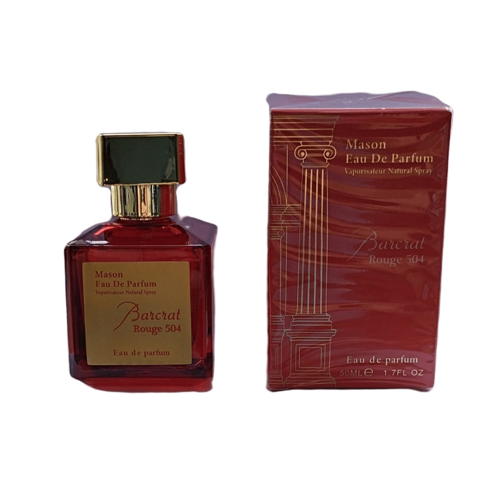 Perfume Barcrat Rouge 504 Mason Eau De Parfum 50ml | Shopee Brasil