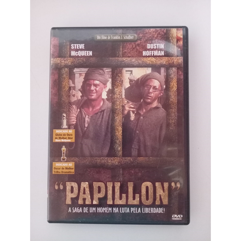 Papillon (Steve Mcqueen, Dustin Hoffman) | Shopee Brasil