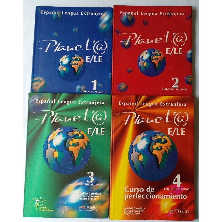 Coleção Planeta E / Le - Espanol Lengua Extranjera - 4 Volumes ...