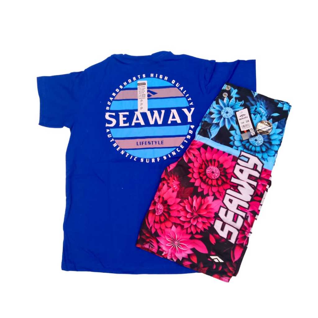 kit Seaway Bermuda + camisa | Shopee Brasil