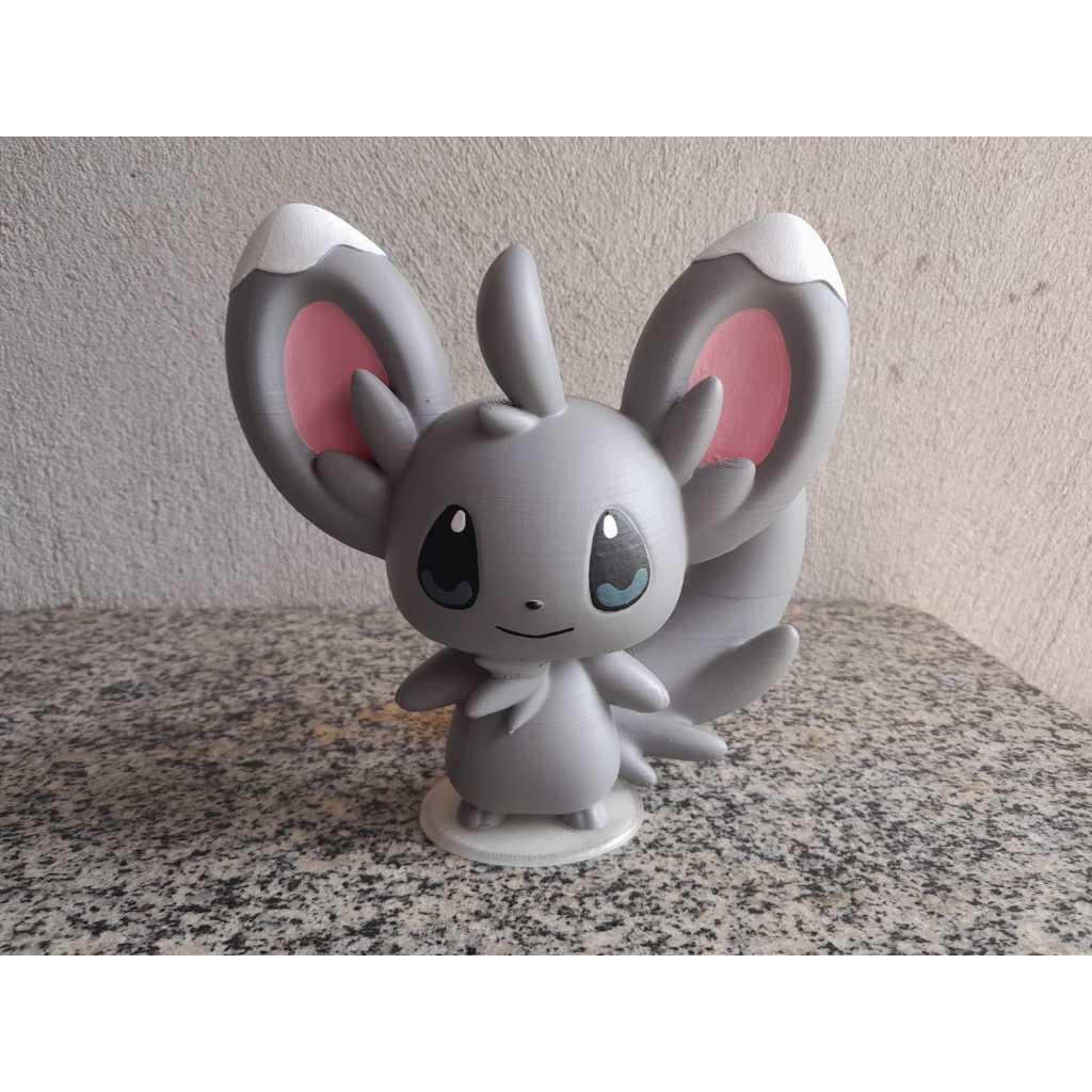 Minccino Pokémon Impressão 3D | Shopee Brasil