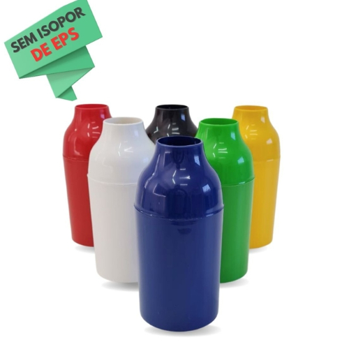 Porta garrafa de cerveja romarinho litrinho Sem isopor 300ml | Shopee ...