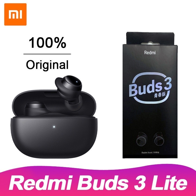 Fones de ouvido Xiaomi Redmi Buds 3 Lite original sem fio Bluetooth 5.2 ...