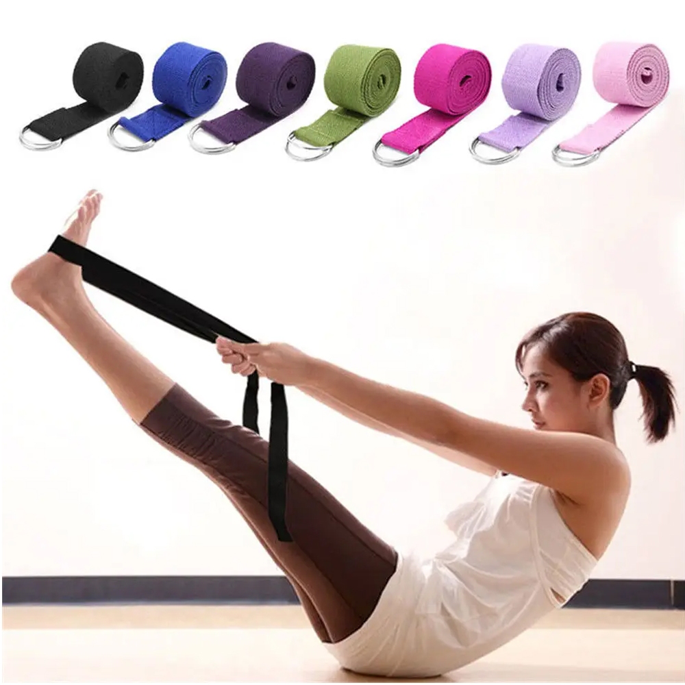Fita Faixa Strap para Yoga e Pilates de Alongamento Fisioterapia ...
